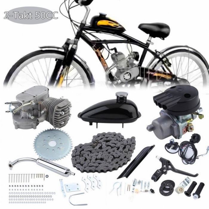 Ridgeyard 50CC 26" 28"gaz motorisé Kit moteur 2 temps moteur vélo ...