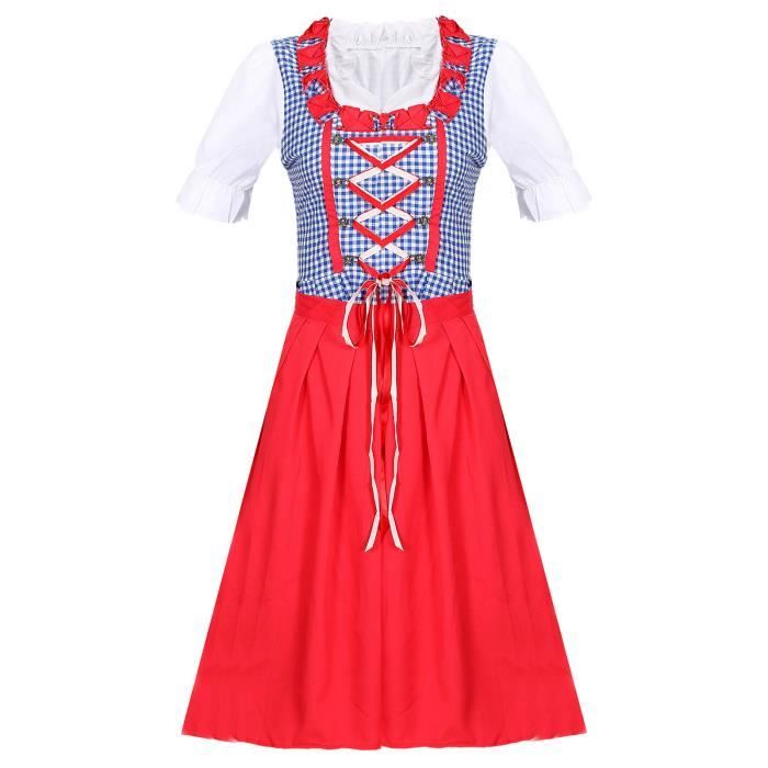 Costume femme servante Cosplay robe vêtement agissant vêtements ...