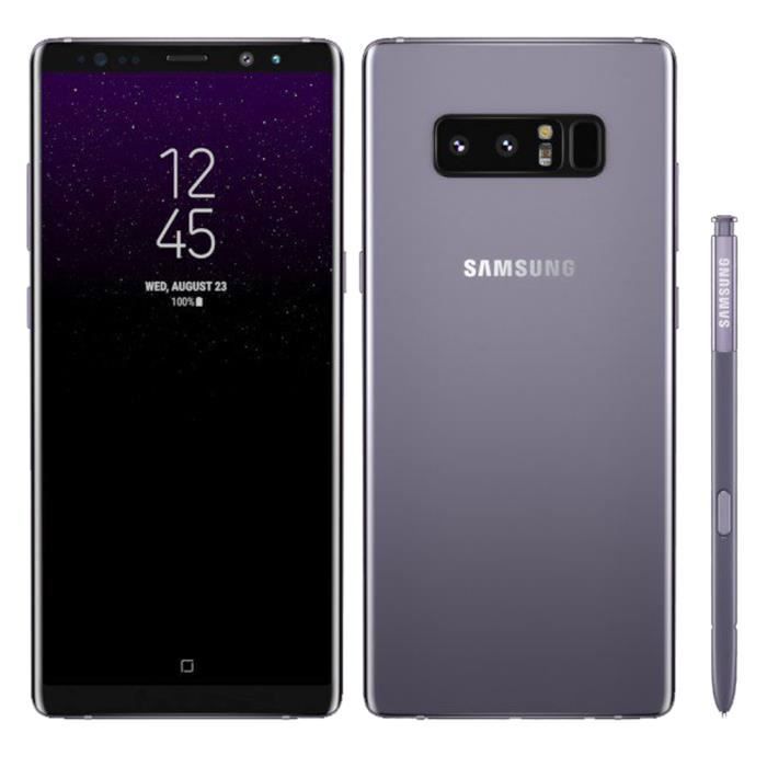 Samsung Galaxy Note8 N950F 64go Pourpre Smartphone Carte unique ...