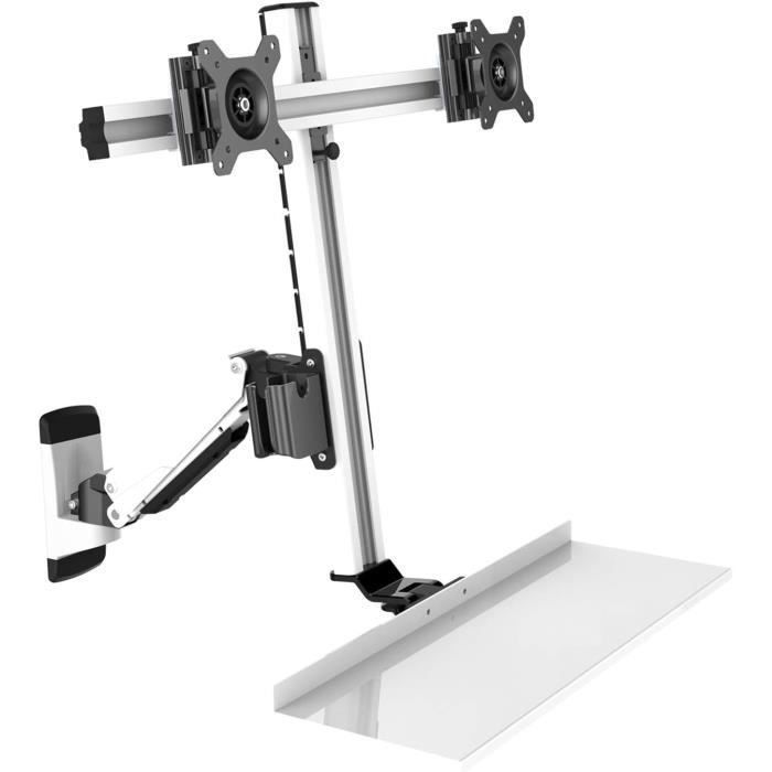 Support Mural Double Pour Écran De 13 À 24" Avec Vesa75-100 - Support ...