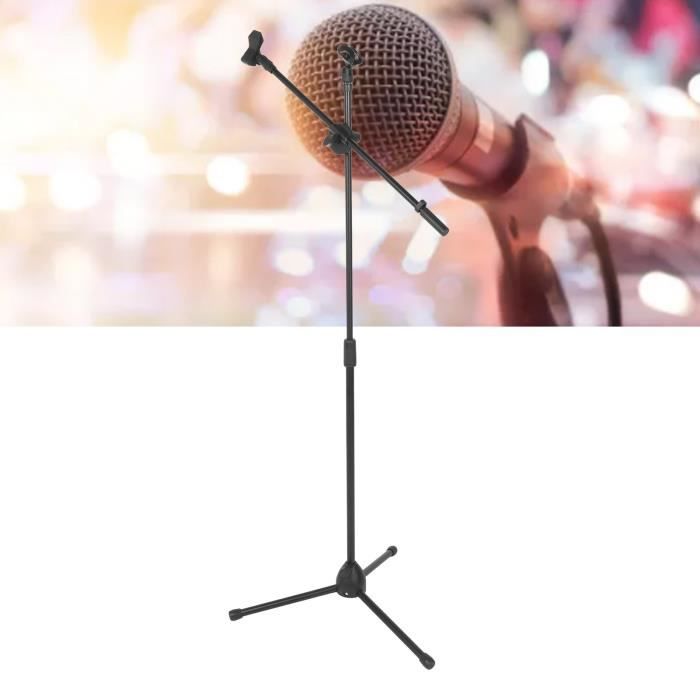 VBESTLIFE Pied de micro Support de Microphone antidérapant, trépied ...
