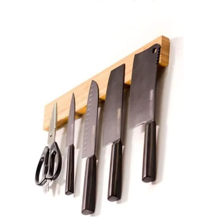 Porte-Couteau Mural Porte-Couteau Sans Affûtage Nécessaire, Porte ...