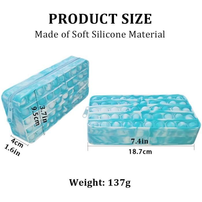 Trousse à Crayons Jouets Anti-Stress Bubble Sensoriels à Presser en ...
