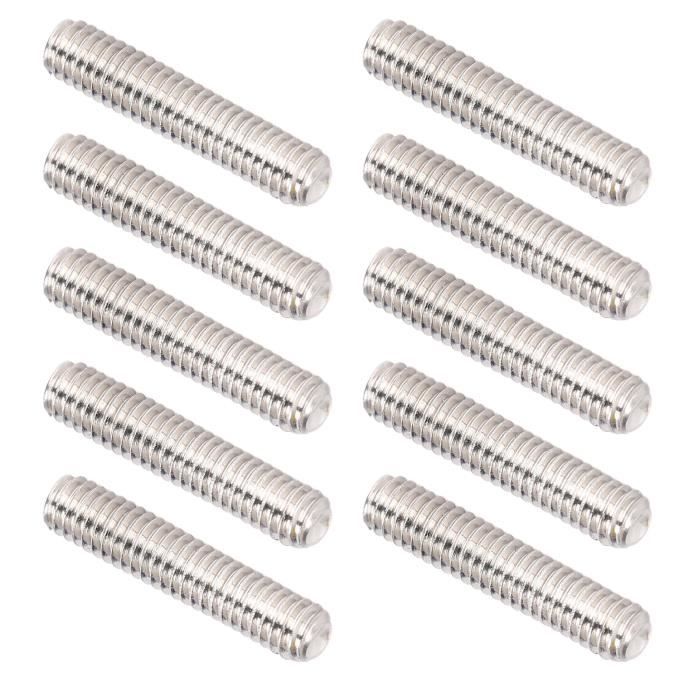 Vis de réglage - EJ.LIFE - Kit de 50 pièces - Acier inoxydable A2-70 - Résistant à la corrosion ...