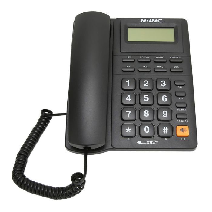 Téléphone fixe multifonction avec identification de l'appelant ...