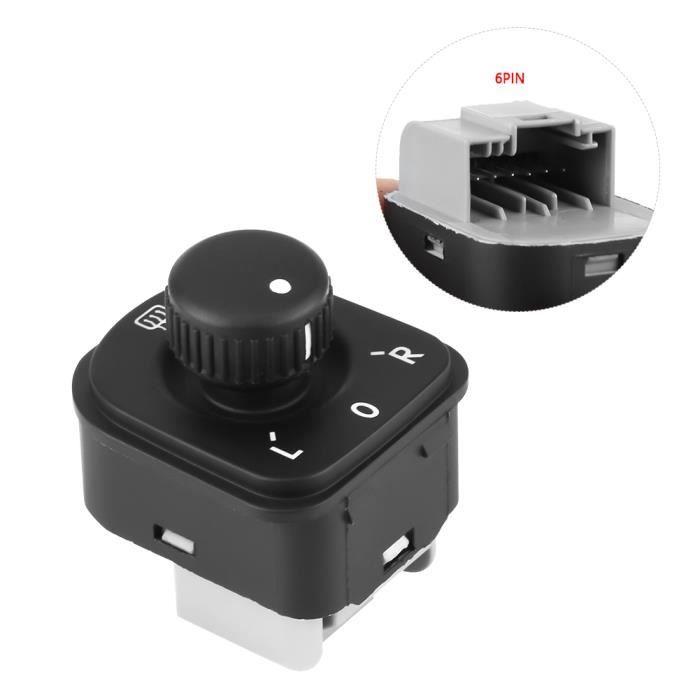 Interrupteur de commande de rétroviseur latéral pour Golf 5 Jetta MK5 ...