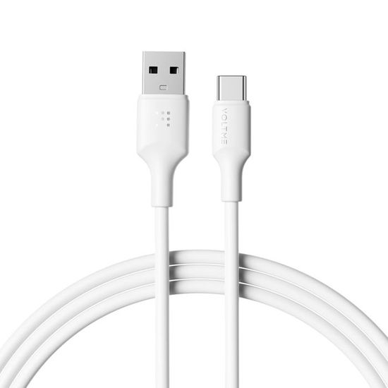 CABLE D'ALIMENTATION-KAL- Câble USB-C 60W PD 2m, USB-A vers USB-C, TPE ...