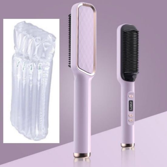 Violet Pas de boîte Lisseur électrique à écran LCD, brosse à lisser ...