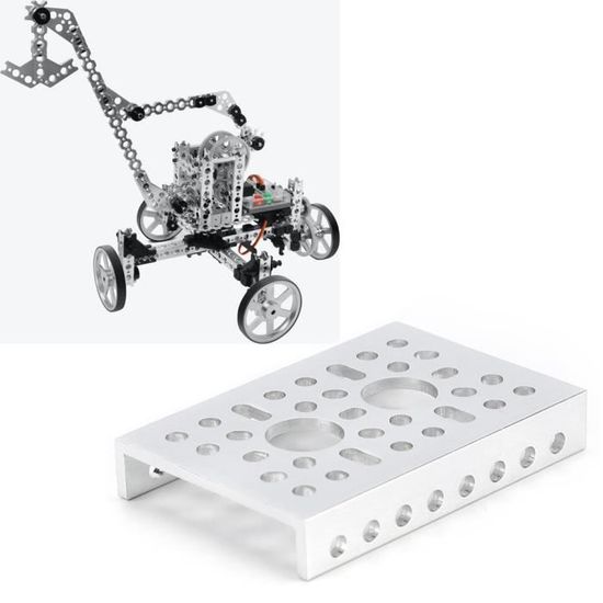 Canal U 2 trous 3121-0002-0072 48x12 compatible avec les robots LEGO ...