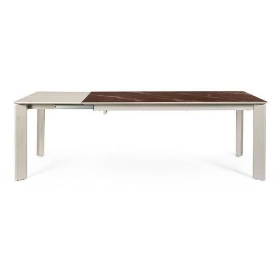 BIZZOTTO SALON Table de salle à manger TABLE Briva 160-220X90 ...