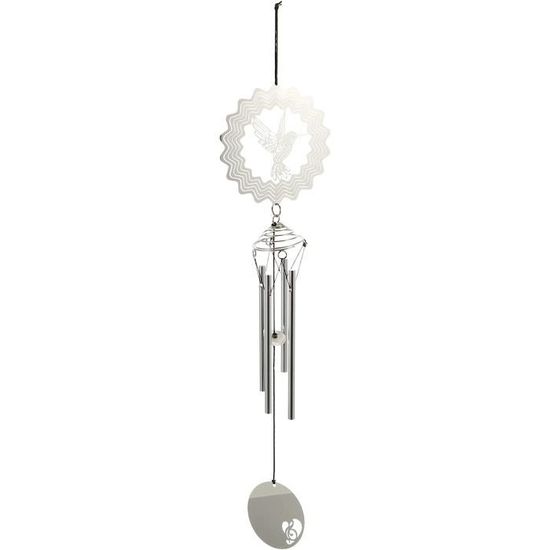 Carillon à vent en alliage pour jardin et balcon - Colibri de jardin ...