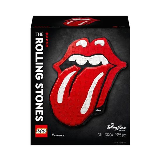 Lego Art The Rolling Stones (31206) - Cdiscount Jeux - Jouets