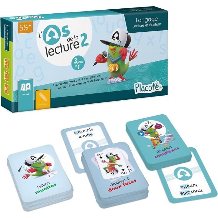 L'as de la lecture 2 Jeu éducatif 5½ ans à 8½ ans - PLA26.[Z4361 ...