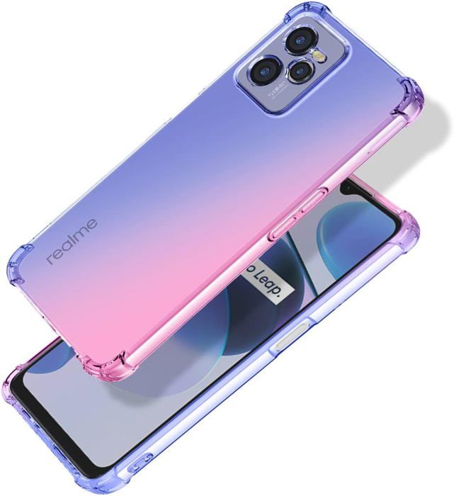 Coque Gradient pour Realme C35/Narzo 50A Prime, Housse de Protection ...