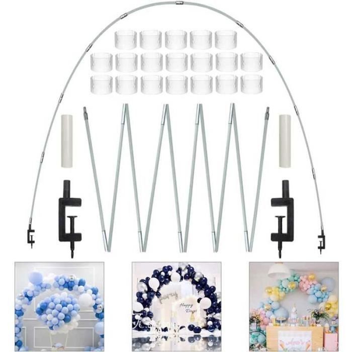 ARCHE - ARCEAU Support d'arche de ballon réglable kit d'arche de ...