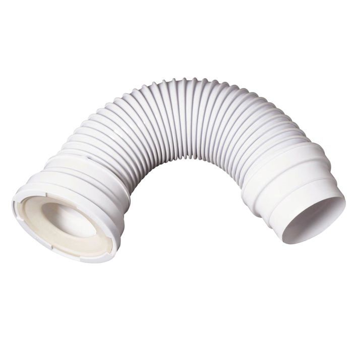 Pipe WC souple - 320 à 520 mm - Ø93/100 mm - Emboiture Ø80/105 mm ...