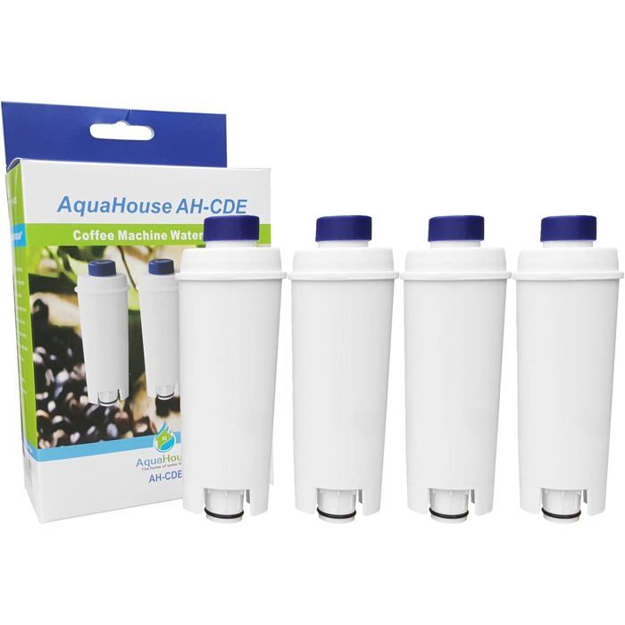 AquaHouse - 4 Pack AH-CDE Replacement Filters Compatible with Delonghi ...