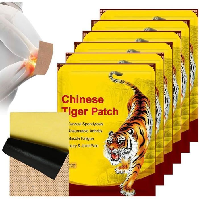 Patch Baume du Tigre Chauffant Patch Chauffant dos Lombaire Patch Anti ...
