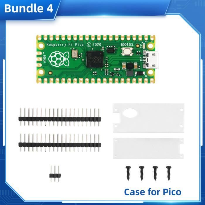 Paquet 4 - Puce De Microcontrôleur Raspberry Pi Pico Rp2040, Processeur ... Paquet 4 - Puce De Microcontrôleur Raspberry Pi Pico Rp2040, Processeur ...