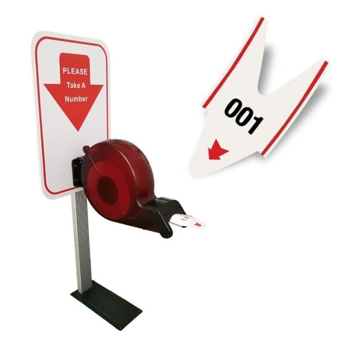 Roll Purple-3-Rigit - distributeur de billet à numéro avec support de ...