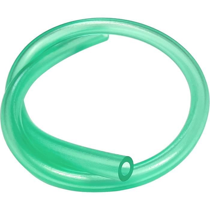 Tuyau durite essence silicone vert transparent tube scooter moto ...