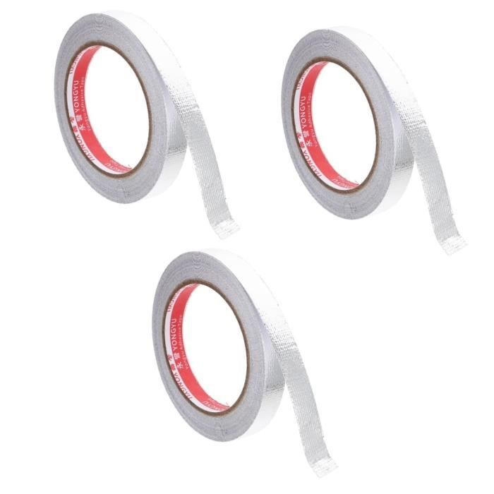 3 Rouleaux De Ruban Adhésif Bande De Papier D'Aluminium Ruban Adhésif ...