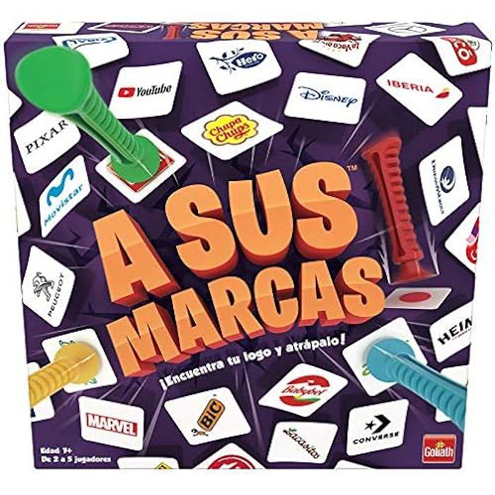 Goliath a Ses Marcas- Jeu de Table pour Toute la Famille (914596006 ...