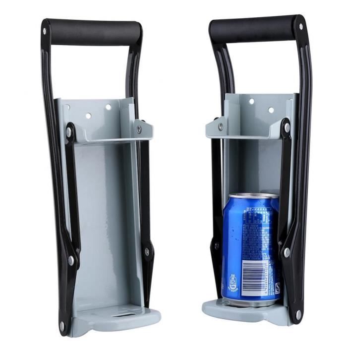 COMPACTEUR DE BOITES MURAL ACIER Broyeur canette eco-environnement ...
