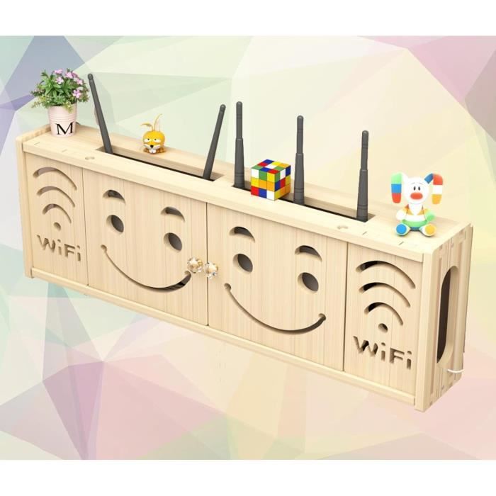 Etagere Pour Decodeur Et Box Rangement Box Internet Étagères Murales ...