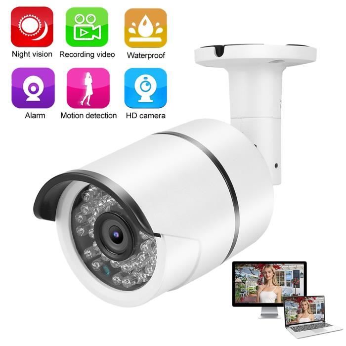 Caméra Extérieure Cctv Dvr Extérieur 4 En 1 Tvi/Ahd/Cvi/Cvbs Caméra De ...