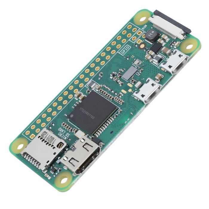 EJ.life carte mère Wi-Fi Raspberry Pi Zero W d'origine avec Wi-Fi sans fil + Bluetooth intégré ...