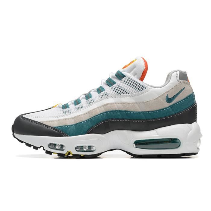 Baskets niikke Air& max 95 Chaussures white dark cyan Hommes Size-43 ...