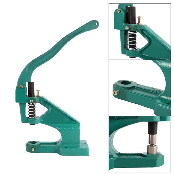 Pwshymi Machine à Œillets - Presse à Timbrer 3 Outils à Main Pour ...