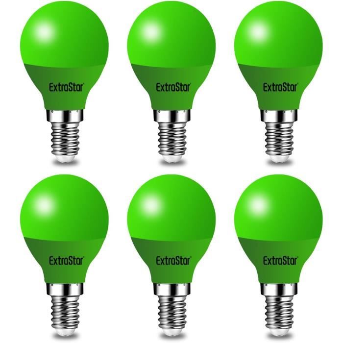 Ampoule Led Couleur E14 4W Équivalente 40W Ac 220V-240V, Ampoules ...