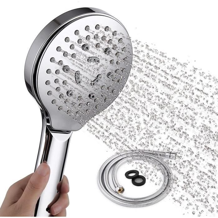 Goamz Pommeau Douche Avec Tuyau Douchette Douche Salle De Bain Avec 6
