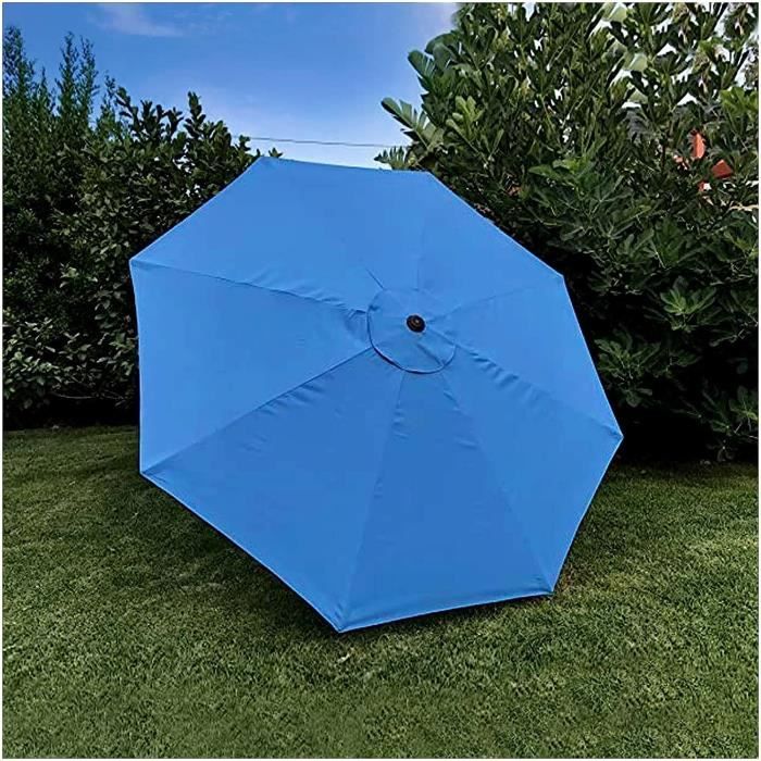Toile De Rechange Pour Parasol 3M 8 Baleines, Housse De Rechange Pour Parasol De Table De Marché ...