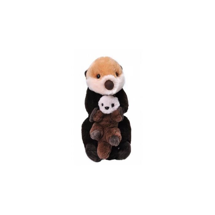 Peluche Loutre de Mer - Wild Republic - Maman et Bebe - Multicolore ...