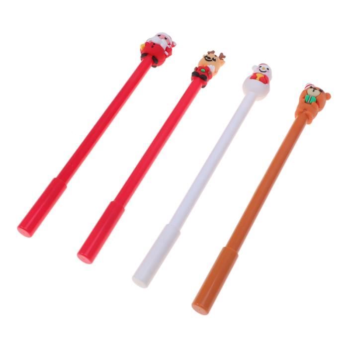 8 stylos à bille pièces lisses d'écriture de bande dessinée fournitures ...