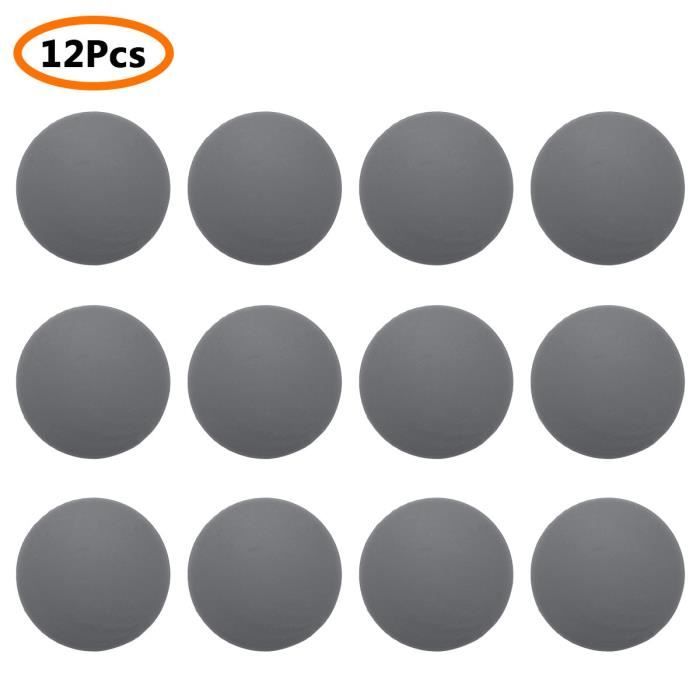 CALE-PORTE,Grey-One Size--Tampons de porte en caoutchouc auto adhésif ...