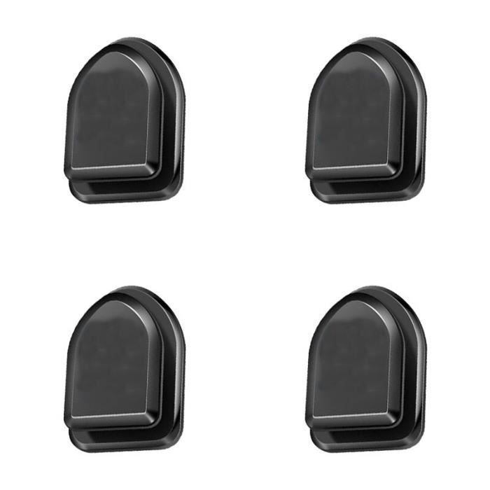 PATERE,Black-For TRD--Crochet intérieur de voiture, 4 pièces, tampon de ...