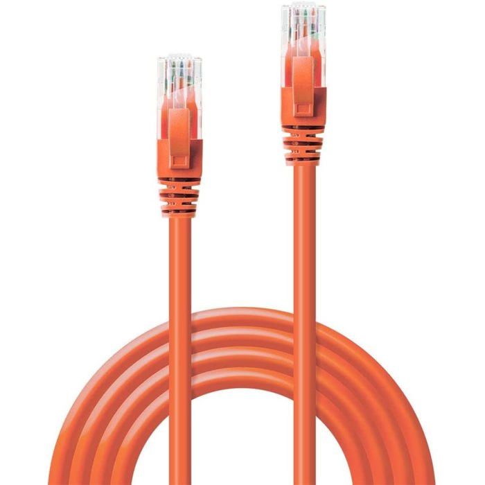 48113 Câble Ethernet Orange - Cdiscount Informatique