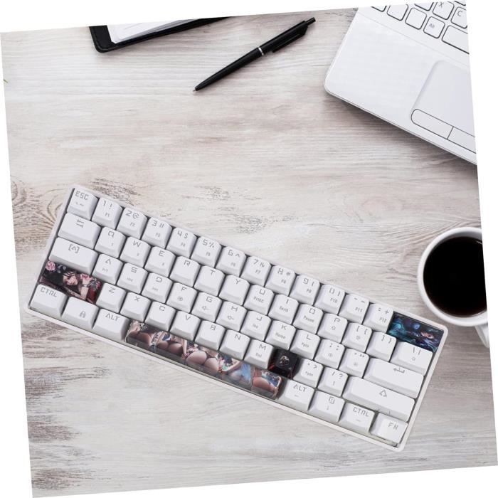 16 Pcs Keycap Notebook Stickers Key Caps Laptop Stickers Decal ...
