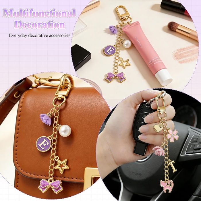 Kit Porte-cles 311 Pieces Perles Accessoires DIY Loisirs Creatifs ...