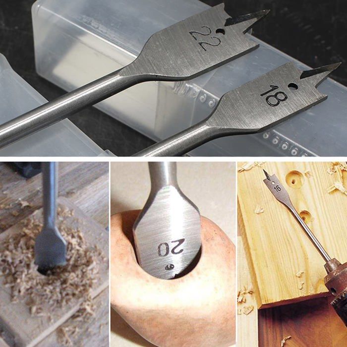 Mèche plate en acier au carbone haute vitesse de 38 mm pour le travail ...