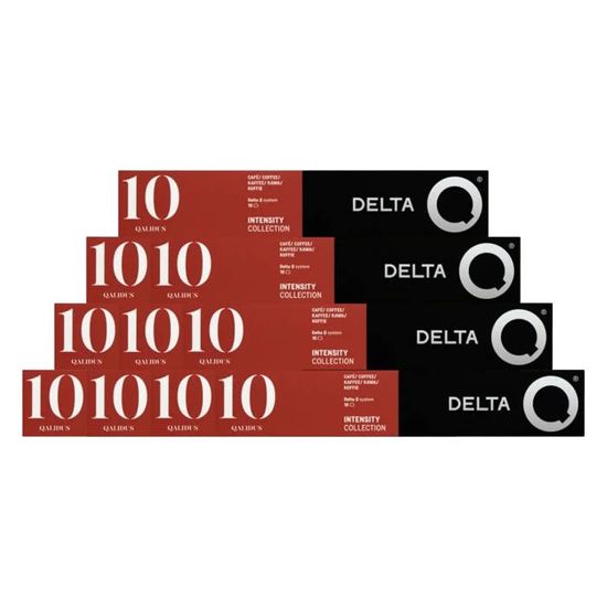 Delta Q QALIDUS N°10 - Pack 10 x 10 Capsules - Cdiscount Au quotidien