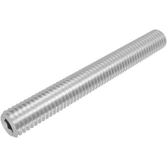 Vis Sans Tête Seccaro À Pointe Conique M6 X 50 Mm Acier Inoxydable V2a Va A2 Din 913 / 4026 Pans ...