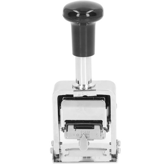 LMC -Timbre numéroté à 7 chiffres de saut automatique Timbre numéroté ...