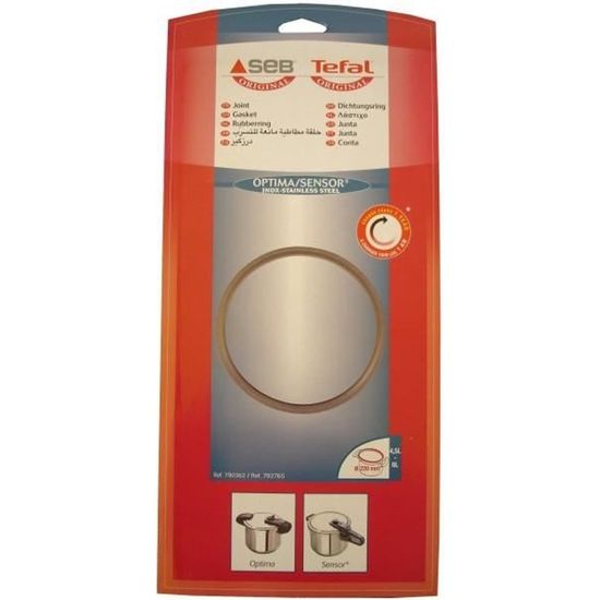 Joint pour autocuiseur - SEB - Inox Optima Sensor - Référence 790362 ...