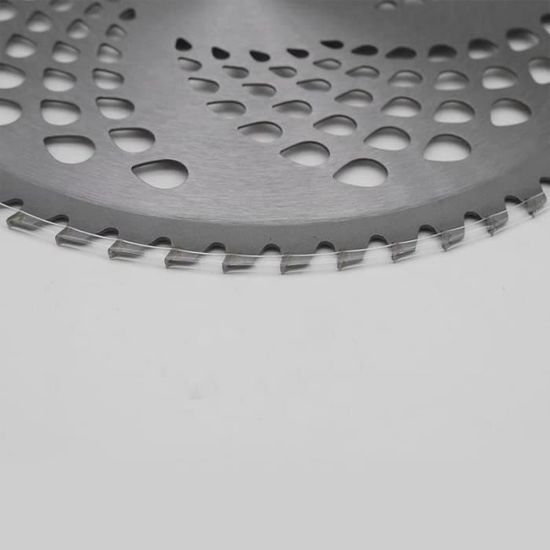 255Mm 40T-60T-80T Lame De Débroussailleuse Adaptée Pour Couper L'Herbe Arbre Scie Circulaire ...