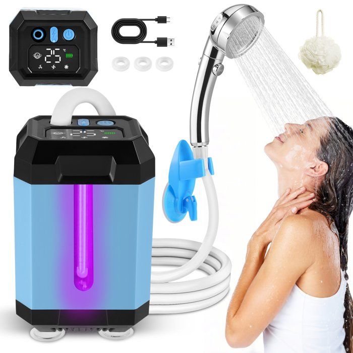 Kit Douche de Camping, Camping Douche Portable,avec Intelligent de ...